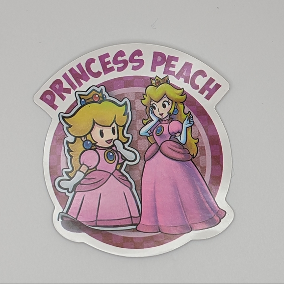 Source Unknown | Design | Princess Peach Sticker | Poshmark